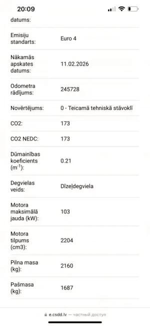 Черный Хонда СРВ 2008 в Екабпилс, объемом двигателя 2.20 л и пробегом 245 тыс. км за 6400 €, фото 32 на AUTOMOTO.COM.LV