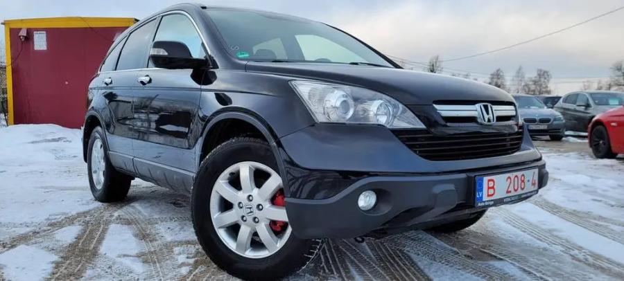 Melns Honda CR-V 2008 Rīga, ar dzinēja tilpumu 2.20 L un nobraukumu 257 tūkst. km par 6950 €, foto 8 vietnē AUTOMOTO.COM.LV