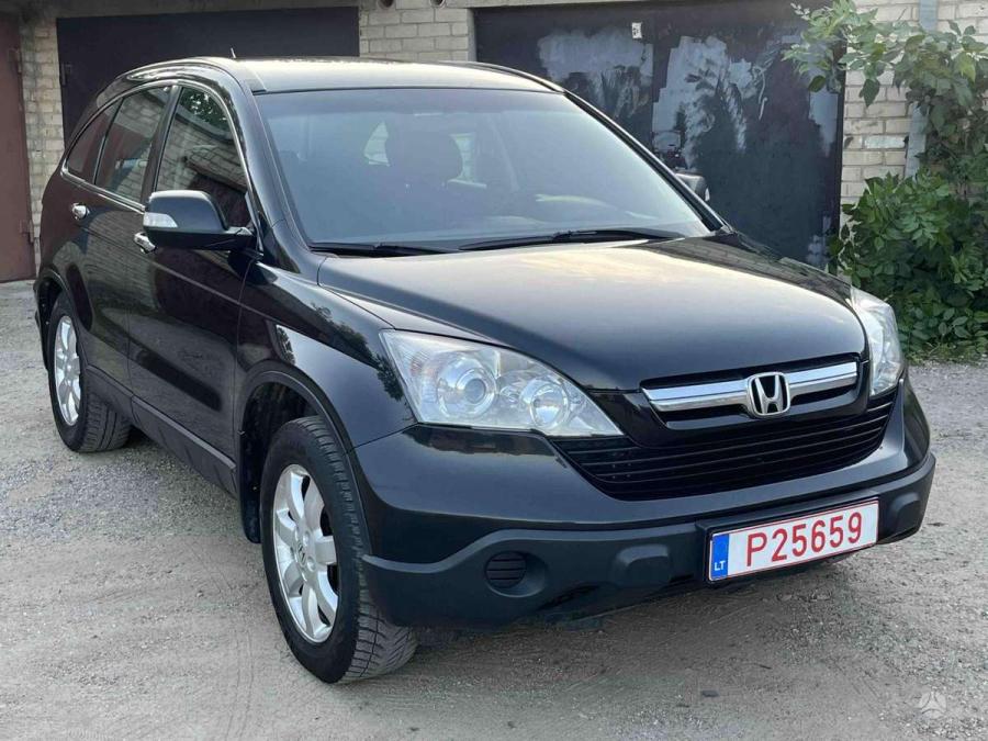 Melns Honda CR-V 2008 Jonava, ar dzinēja tilpumu 2.20 L un nobraukumu 325 tūkst. km par 4400 €, foto 1 vietnē AUTOMOTO.COM.LV
