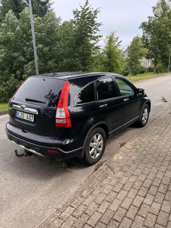 Melns Honda CR-V 2008 Plungė, ar dzinēja tilpumu 2.20 L un nobraukumu 347 tūkst. km par 2900 €, foto 3 vietnē AUTOMOTO.COM.LV