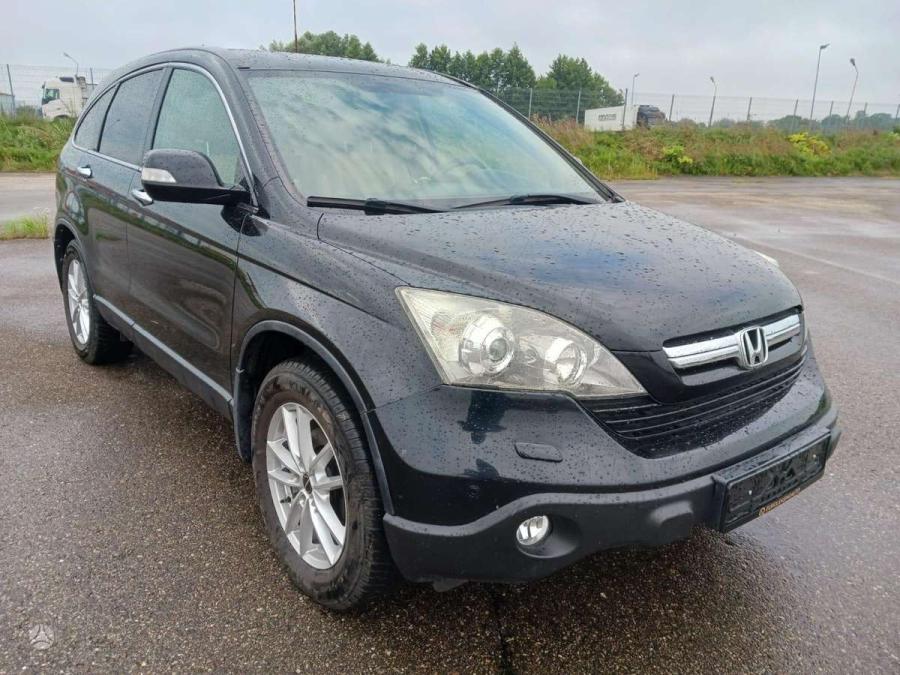 Melns Honda CR-V 2008 Marijampole, ar dzinēja tilpumu 2.20 L un nobraukumu 287 tūkst. km par 4850 €, foto 3 vietnē AUTOMOTO.COM.LV