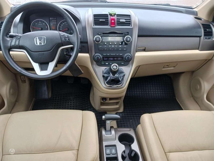 Melns Honda CR-V 2008 Marijampole, ar dzinēja tilpumu 2.20 L un nobraukumu 287 tūkst. km par 4850 €, foto 10 vietnē AUTOMOTO.COM.LV