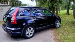 Melns Honda CR-V 2008 Ogre, ar dzinēja tilpumu 2.00 L un nobraukumu 370 tūkst. km par 3650 €, foto 5 vietnē AUTOMOTO.COM.LV