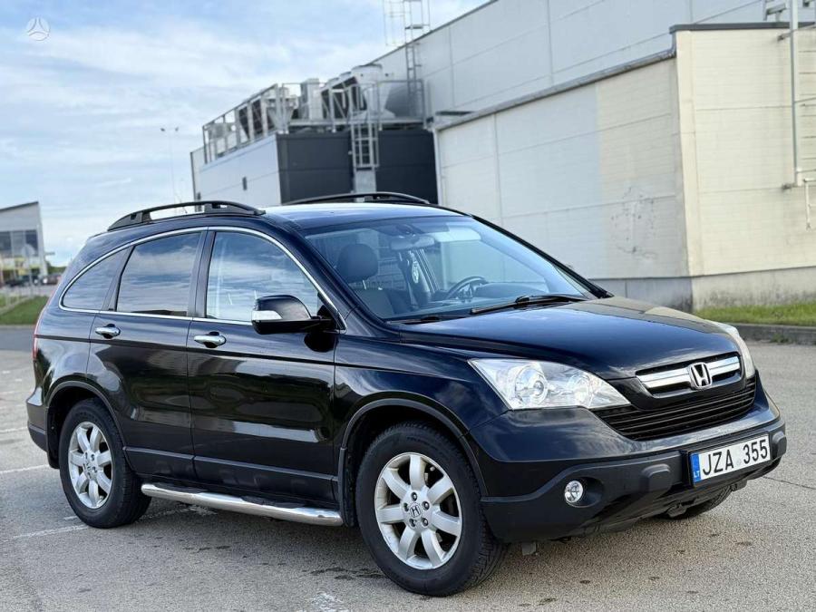 Melns Honda CR-V 2008 Radviliškis, ar dzinēja tilpumu 2.20 L un nobraukumu 370 tūkst. km par 3200 €, foto 6 vietnē AUTOMOTO.COM.LV