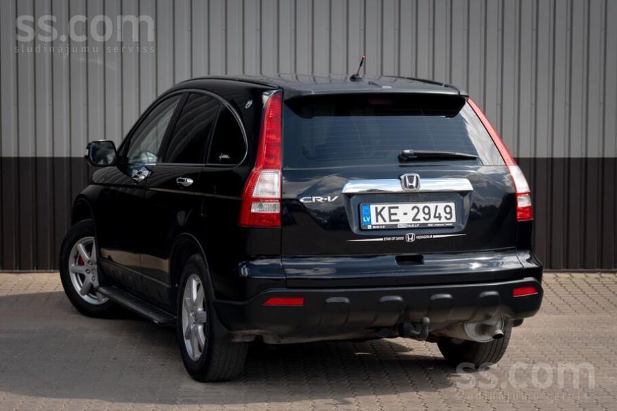 Melns Honda CR-V 2008 Talsi, ar dzinēja tilpumu 2.20 L un nobraukumu 0 tūkst. km par 3490 €, foto 5 vietnē AUTOMOTO.COM.LV