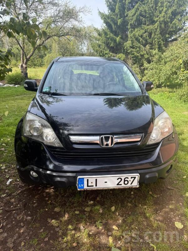 Melns Honda CR-V 2008 Rēzekne, ar dzinēja tilpumu 2.20 L un nobraukumu 284 tūkst. km par 4200 €, foto 1 vietnē AUTOMOTO.COM.LV