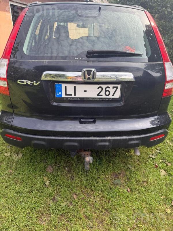 Melns Honda CR-V 2008 Rēzekne, ar dzinēja tilpumu 2.20 L un nobraukumu 284 tūkst. km par 4200 €, foto 10 vietnē AUTOMOTO.COM.LV