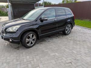 Melns Honda CR-V 2008 Vilkaviškis, ar dzinēja tilpumu 2.20 L un nobraukumu 296 tūkst. km par 4100 €, foto  vietnē AUTOMOTO.COM.LV