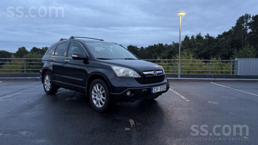 Melns Honda CR-V 2008 Rīga, ar dzinēja tilpumu 2.00 L un nobraukumu 171 tūkst. km par 5700 €, foto 1 vietnē AUTOMOTO.COM.LV