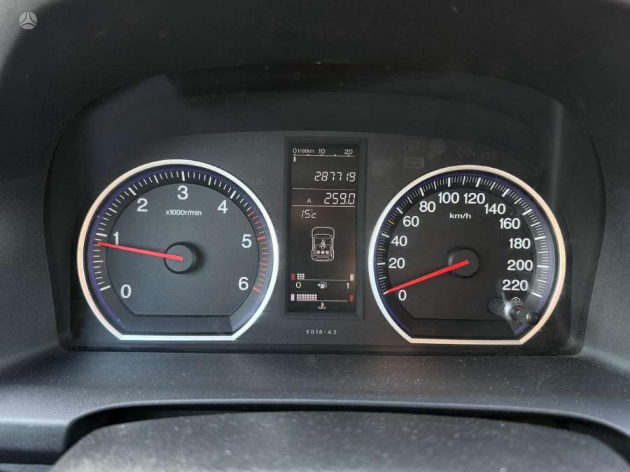 Melns Honda CR-V 2008 Viļņa, ar dzinēja tilpumu 2.20 L un nobraukumu 287 tūkst. km par 5400 €, foto 22 vietnē AUTOMOTO.COM.LV