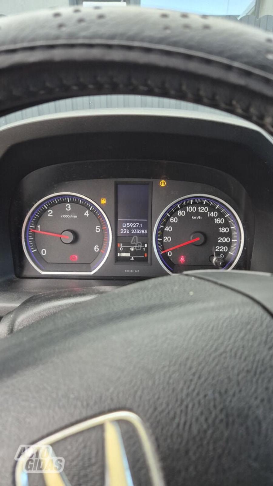 Melns Honda CR-V 2008 Kauņa, ar dzinēja tilpumu 2.20 L un nobraukumu 234 tūkst. km par 3100 €, foto 13 vietnē AUTOMOTO.COM.LV