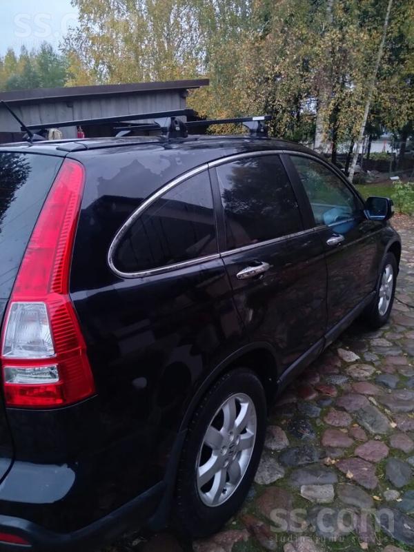 Melns Honda CR-V 2008 Daugavpils, ar dzinēja tilpumu 2.20 L un nobraukumu 271 tūkst. km par 4250 €, foto 4 vietnē AUTOMOTO.COM.LV