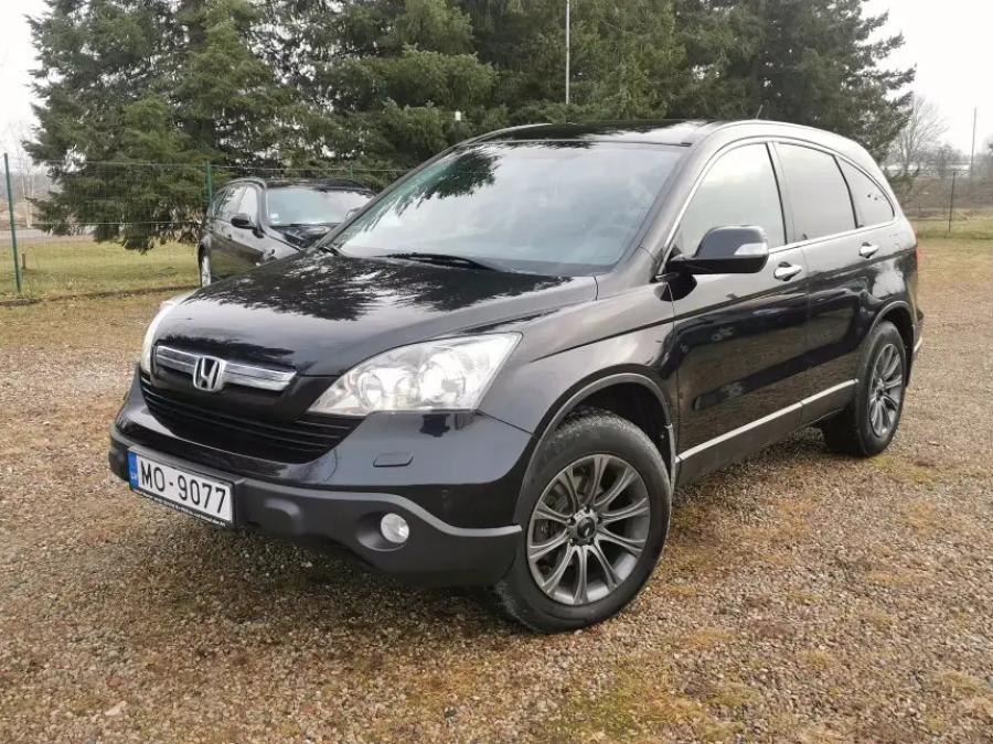 Melns Honda CR-V 2009 Kuldīga, ar dzinēja tilpumu 2.20 L un nobraukumu 255 tūkst. km par 6400 €, foto 1 vietnē AUTOMOTO.COM.LV