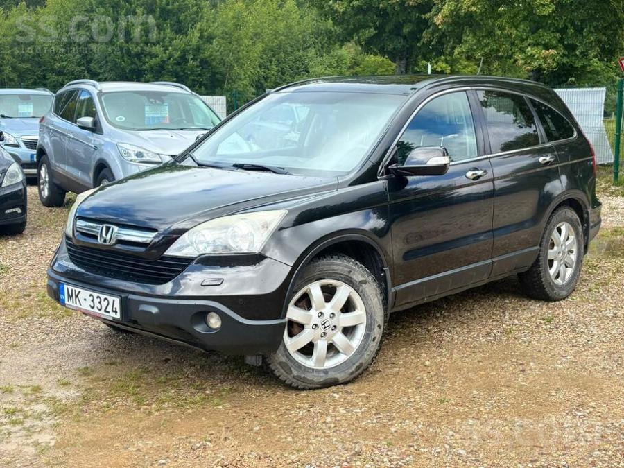 Melns Honda CR-V 2009 Kuldīga, ar dzinēja tilpumu 2.20 L un nobraukumu 284 tūkst. km par 3990 €, foto 3 vietnē AUTOMOTO.COM.LV
