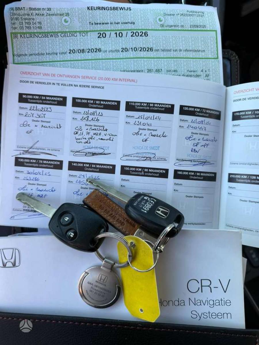 Melns Honda CR-V 2009 Utena, ar dzinēja tilpumu 2.20 L un nobraukumu 268 tūkst. km par 5990 €, foto 24 vietnē AUTOMOTO.COM.LV