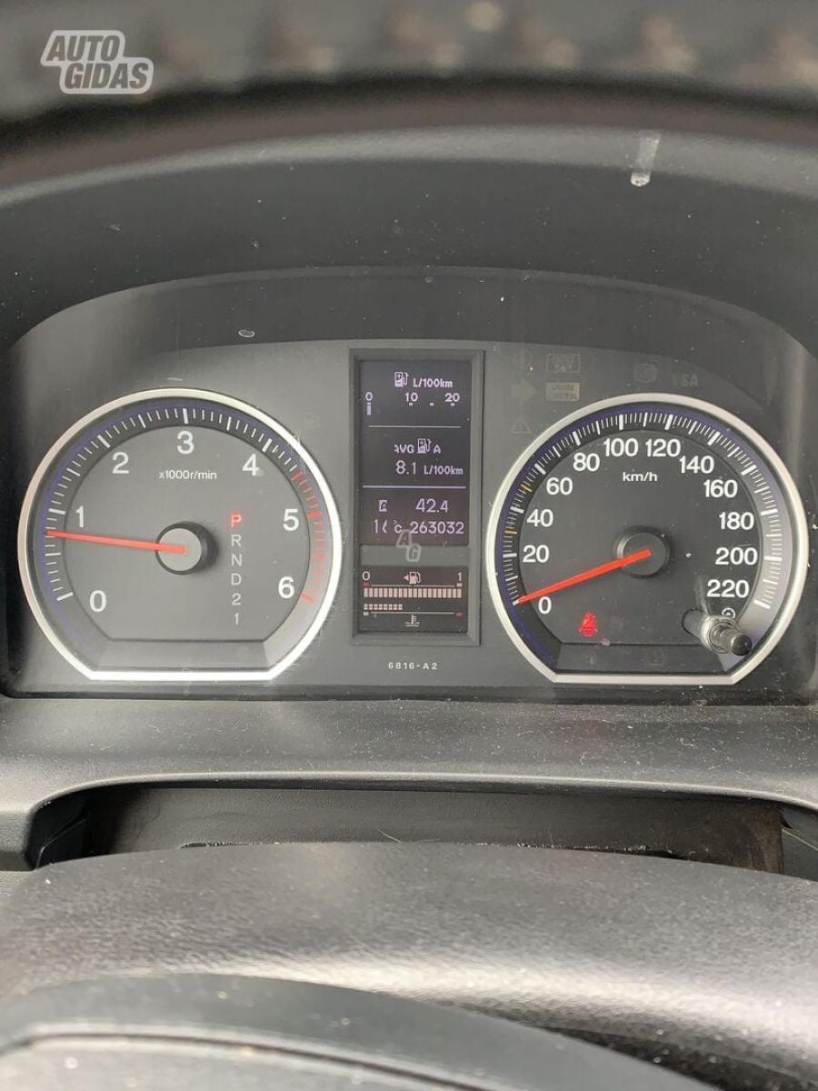 Melns Honda CR-V 2010 Kaišiadorys, ar dzinēja tilpumu 2.20 L un nobraukumu 278 tūkst. km par 6500 €, foto 9 vietnē AUTOMOTO.COM.LV