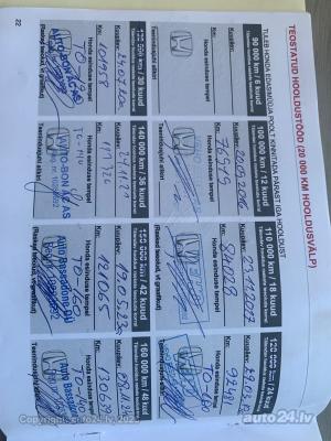 Черный Хонда СРВ 2011 в Таллин, объемом двигателя 2.00 л и пробегом 144 тыс. км за 7900 €, фото 20 на AUTOMOTO.COM.LV