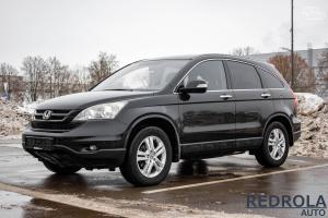 Melns Honda CR-V 2012 Kauņa, ar dzinēja tilpumu 2.20 L un nobraukumu 190 tūkst. km par 6800 €, foto  vietnē AUTOMOTO.COM.LV