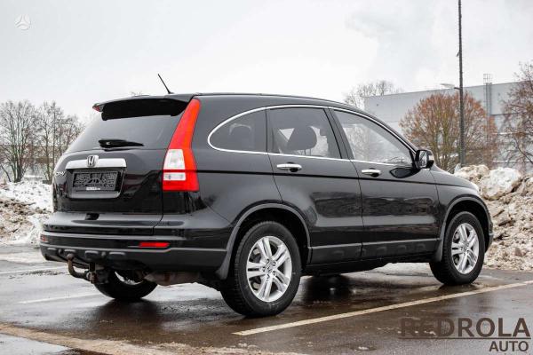 Black Honda CR-V 2012 in Kaunas, with an engine capacity of 2.20 L and mileage of 190 thousand km for 6800 €, photo 4 on AUTOMOTO.COM.LV