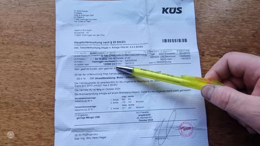 Melns Honda CR-V 2012 Viļņa, ar dzinēja tilpumu 2.20 L un nobraukumu 139 tūkst. km par 8200 €, foto 3 vietnē AUTOMOTO.COM.LV