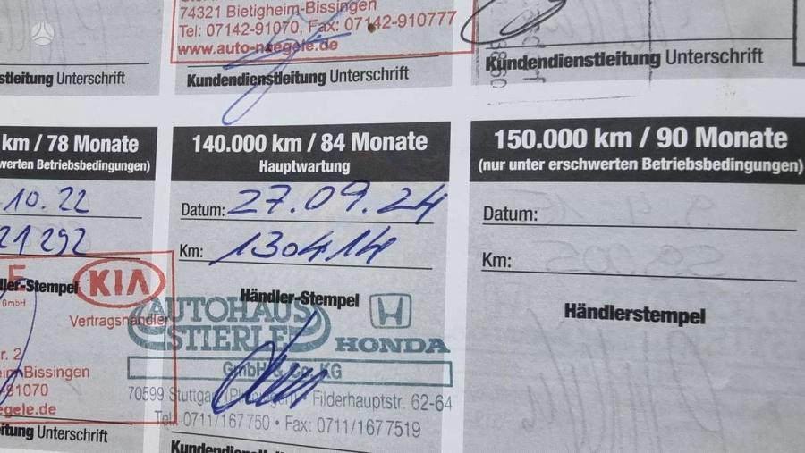 Melns Honda CR-V 2012 Viļņa, ar dzinēja tilpumu 2.20 L un nobraukumu 139 tūkst. km par 8200 €, foto 12 vietnē AUTOMOTO.COM.LV