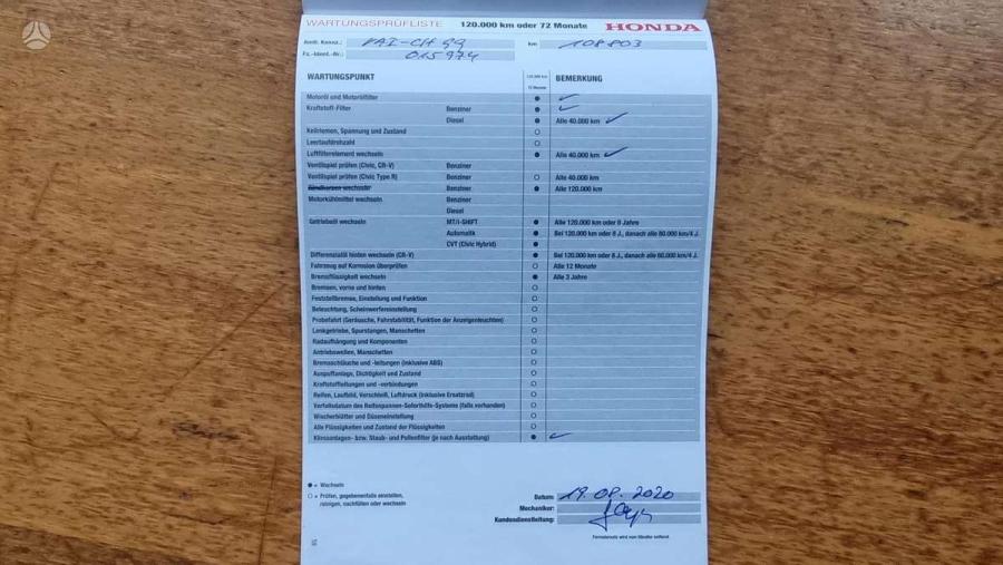Melns Honda CR-V 2012 Viļņa, ar dzinēja tilpumu 2.20 L un nobraukumu 139 tūkst. km par 8200 €, foto 17 vietnē AUTOMOTO.COM.LV