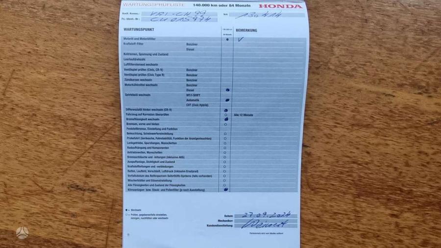 Melns Honda CR-V 2012 Viļņa, ar dzinēja tilpumu 2.20 L un nobraukumu 139 tūkst. km par 8200 €, foto 18 vietnē AUTOMOTO.COM.LV