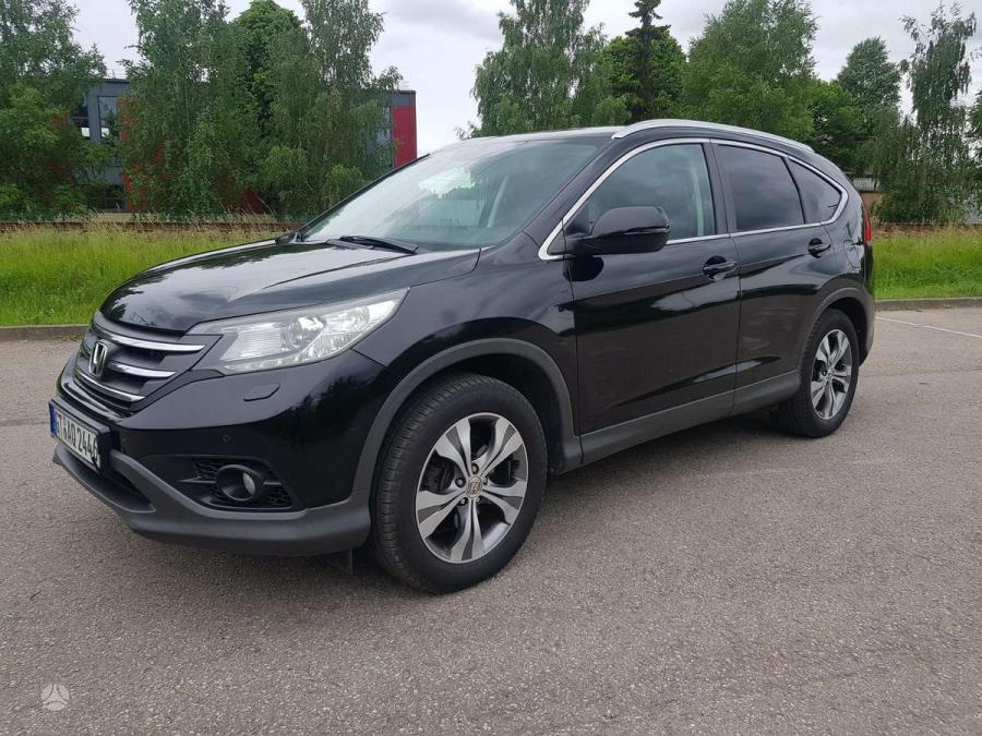 Melns Honda CR-V 2012 Radviliškis, ar dzinēja tilpumu 2.20 L un nobraukumu 278 tūkst. km par 9900 €, foto 1 vietnē AUTOMOTO.COM.LV