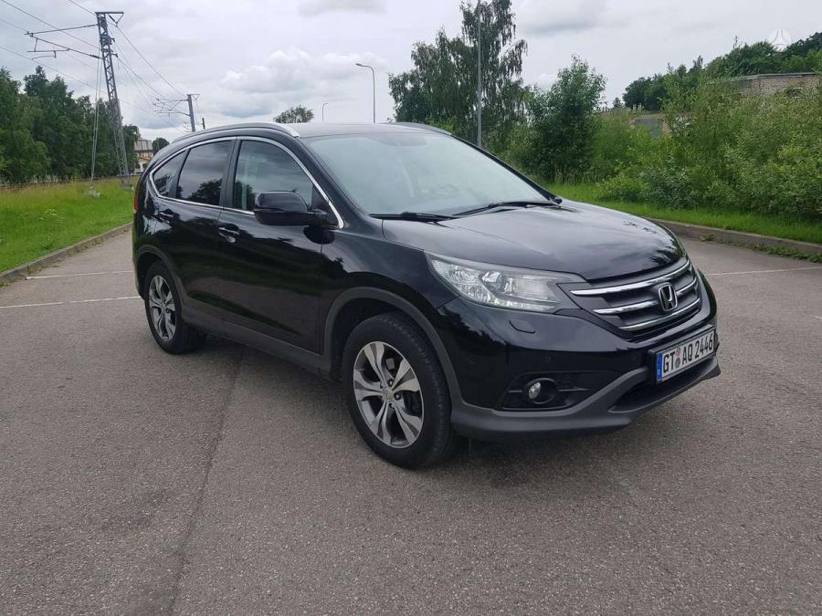 Melns Honda CR-V 2012 Radviliškis, ar dzinēja tilpumu 2.20 L un nobraukumu 278 tūkst. km par 9900 €, foto 12 vietnē AUTOMOTO.COM.LV