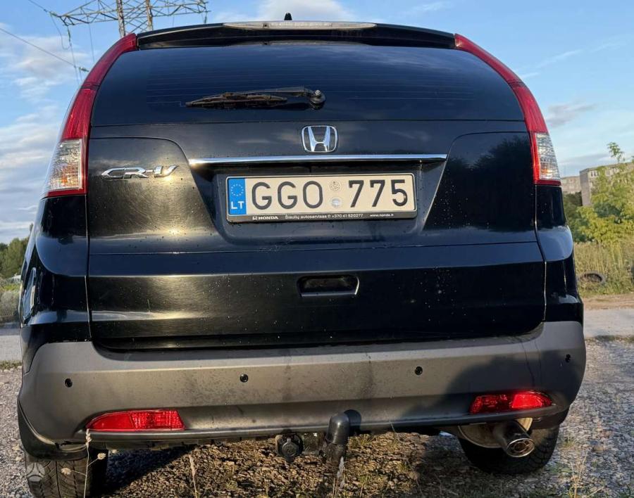 Черный Хонда СРВ 2012 в Вильнюс, объемом двигателя 2.20 л и пробегом 182 тыс. км за 8600 €, фото 5 на AUTOMOTO.COM.LV
