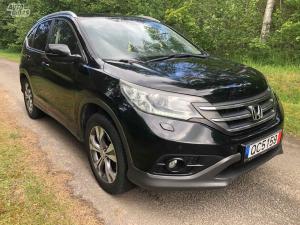 Melns Honda CR-V 2013 Utena, ar dzinēja tilpumu 2.20 L un nobraukumu 255 tūkst. km par 7900 €, foto  vietnē AUTOMOTO.COM.LV