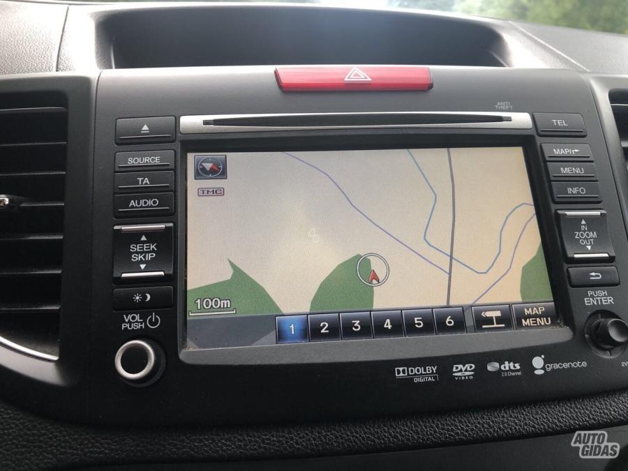 Black Honda CR-V 2013 in Utena, with an engine capacity of 2.20 L and mileage of 255 thousand km for 7900 €, photo 13 on AUTOMOTO.COM.LV