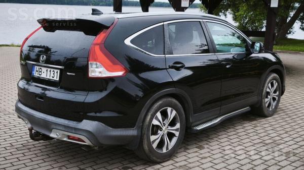 Melns Honda CR-V 2013 Ogre, ar dzinēja tilpumu 2.20 L un nobraukumu 362 tūkst. km par 8500 €, foto 9 vietnē AUTOMOTO.COM.LV