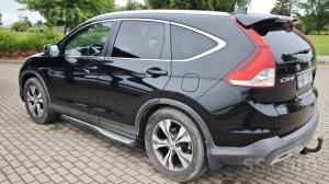 Melns Honda CR-V 2013 Ogre, ar dzinēja tilpumu 2.20 L un nobraukumu 362 tūkst. km par 8500 €, foto 12 vietnē AUTOMOTO.COM.LV