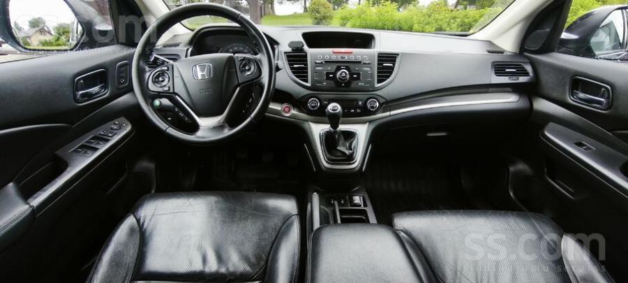 Melns Honda CR-V 2013 Ogre, ar dzinēja tilpumu 2.20 L un nobraukumu 362 tūkst. km par 8500 €, foto 15 vietnē AUTOMOTO.COM.LV
