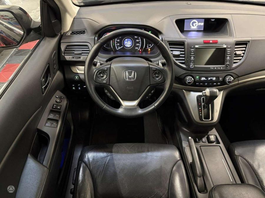 Black Honda CR-V 2013 in Vilnius, with an engine capacity of 2.20 L and mileage of 143 thousand km for 12990 €, photo 20 on AUTOMOTO.COM.LV