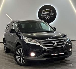 Black Honda CR-V 2013 in Marijampole, with an engine capacity of 2.20 L and mileage of 281 thousand km for 10950 €, photo  on AUTOMOTO.COM.LV