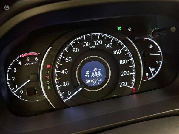 Black Honda CR-V 2013 in Marijampole, with an engine capacity of 2.20 L and mileage of 281 thousand km for 10950 €, photo 9 on AUTOMOTO.COM.LV