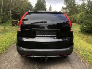 Black Honda CR-V 2013 in Utena, with an engine capacity of 2.20 L and mileage of 278 thousand km for 7300 €, photo 8 on AUTOMOTO.COM.LV