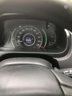 Black Honda CR-V 2013 in Utena, with an engine capacity of 2.20 L and mileage of 278 thousand km for 7300 €, photo 17 on AUTOMOTO.COM.LV