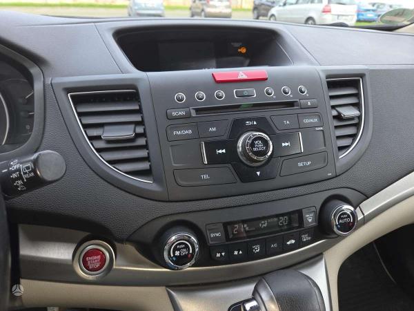 Black Honda CR-V 2013 in Kaunas, with an engine capacity of 2.00 L and mileage of 286 thousand km for 9500 €, photo 9 on AUTOMOTO.COM.LV