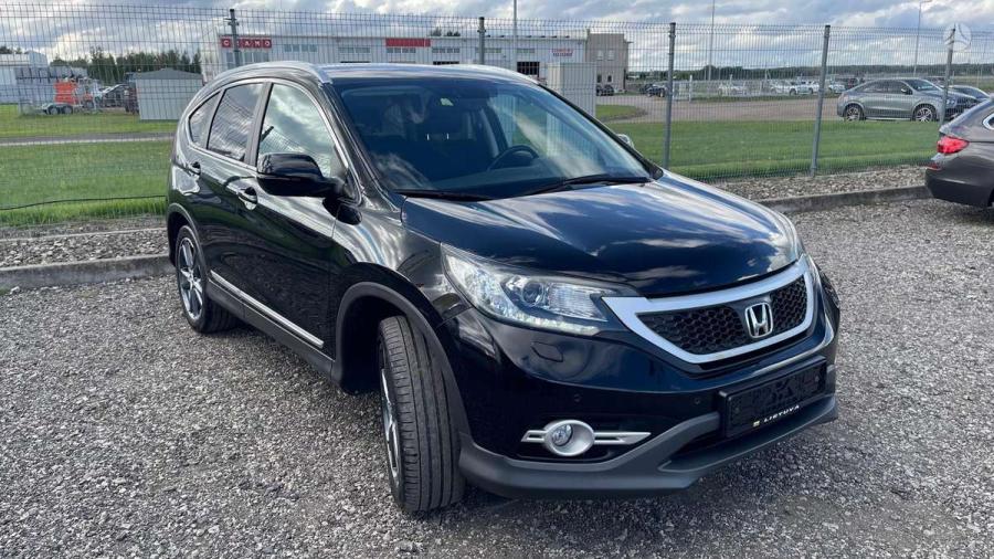 Melns Honda CR-V 2013 Marijampole, ar dzinēja tilpumu 2.20 L un nobraukumu 291 tūkst. km par 9800 €, foto 7 vietnē AUTOMOTO.COM.LV