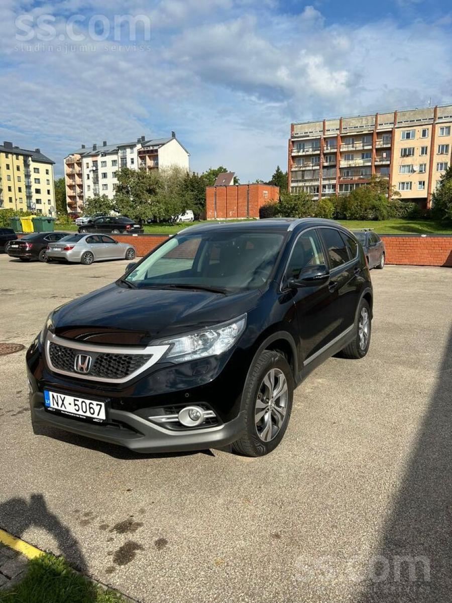 Melns Honda CR-V 2013 Ogre, ar dzinēja tilpumu 2.20 L un nobraukumu 187 tūkst. km par 12400 €, foto 4 vietnē AUTOMOTO.COM.LV