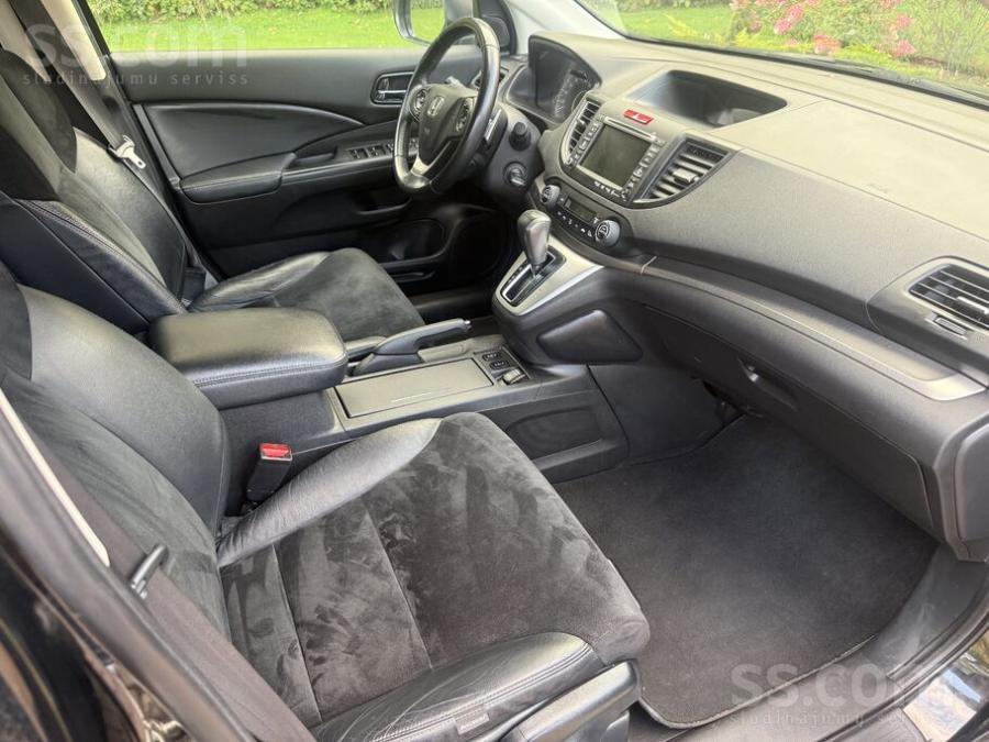 Melns Honda CR-V 2013 Ogre, ar dzinēja tilpumu 2.20 L un nobraukumu 187 tūkst. km par 12400 €, foto 8 vietnē AUTOMOTO.COM.LV