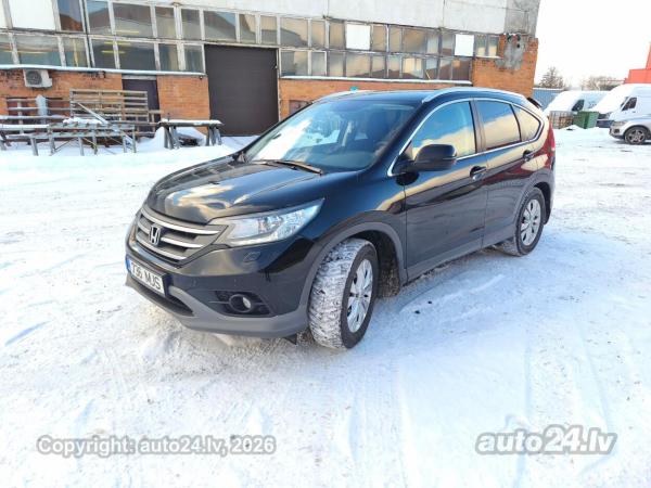 Black Honda CR-V 2014 in Tallinn, with an engine capacity of 2.00 L and mileage of 98 thousand km for 10990 €, photo 1 on AUTOMOTO.COM.LV