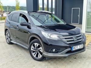 Black Honda CR-V 2014 in Vilnius, with an engine capacity of 2.20 L and mileage of 270 thousand km for 11999 €, photo  on AUTOMOTO.COM.LV