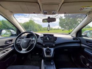 Black Honda CR-V 2014 in Kaunas, with an engine capacity of 2.20 L and mileage of 255 thousand km for 8500 €, photo 11 on AUTOMOTO.COM.LV