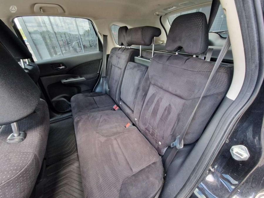 Melns Honda CR-V 2014 Kauņa, ar dzinēja tilpumu 2.20 L un nobraukumu 255 tūkst. km par 7900 €, foto 14 vietnē AUTOMOTO.COM.LV