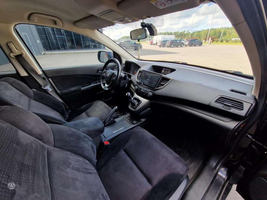 Melns Honda CR-V 2014 Kauņa, ar dzinēja tilpumu 2.20 L un nobraukumu 255 tūkst. km par 7900 €, foto 17 vietnē AUTOMOTO.COM.LV