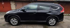 Black Honda CR-V 2014 in Klaipeda, with an engine capacity of 1.60 L and mileage of 266 thousand km for 7300 €, photo  on AUTOMOTO.COM.LV